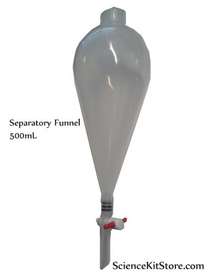 Separatory Funnel, 500mL with Cap – Z Chemicals
